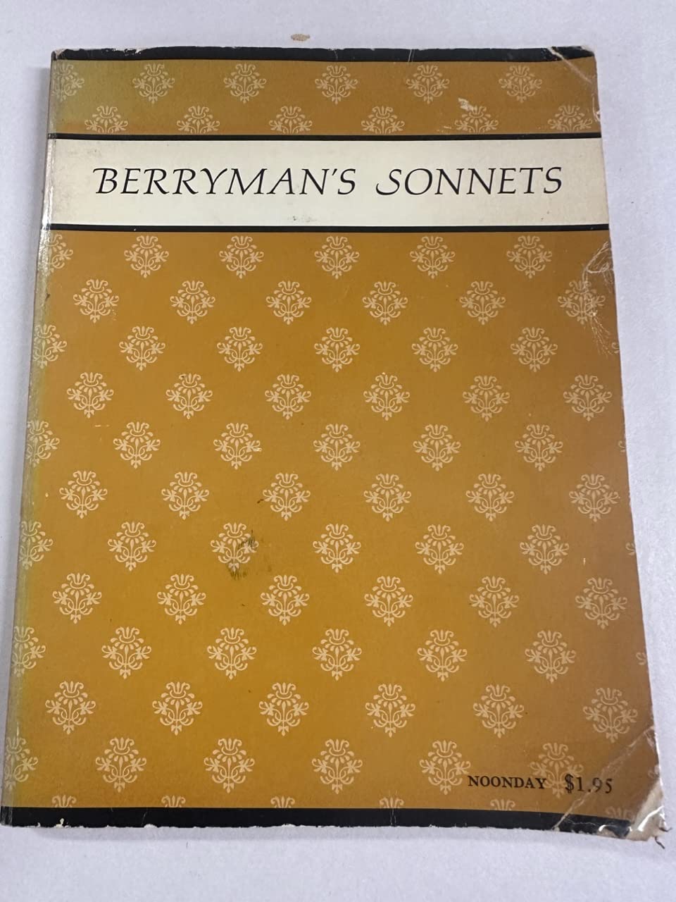 SONNETS Now First Imprinted by John Berryman | Goodreads