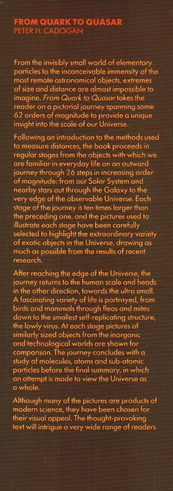 From Quark to Quasar by Cadogan | Goodreads