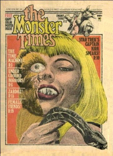 The Monster Times (World's First Newspaper of Horror and Fantasy!) #34 ...