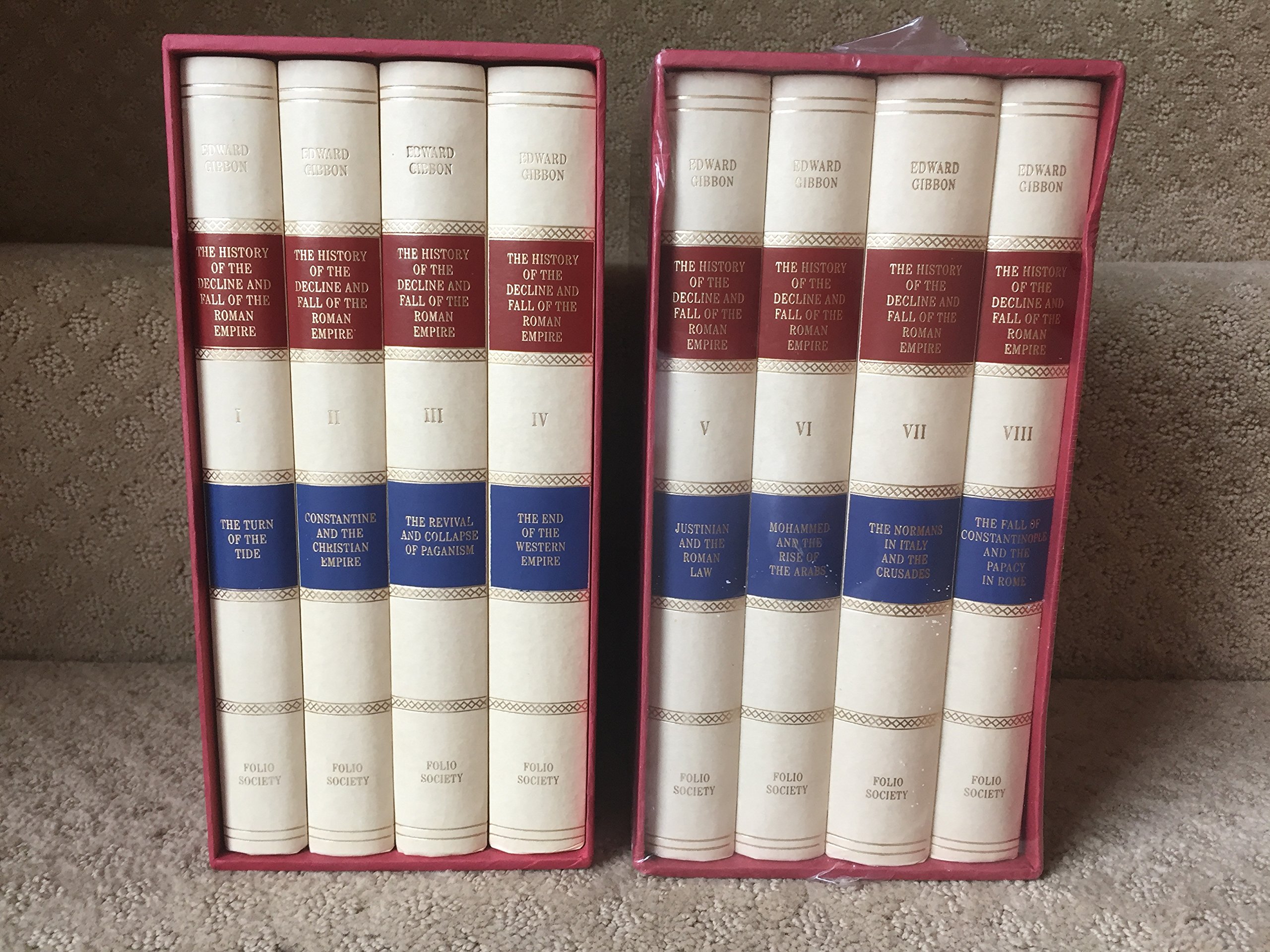 The History of the Decline and Fall of the Roman Empire - COMPLETE Box ...