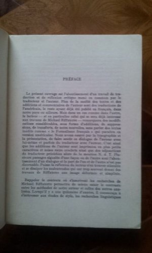 Essais de stylistique structurale by Michael Riffaterre | Goodreads