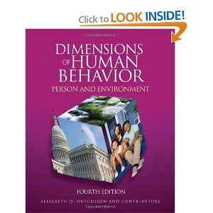 Dimensions of Human Behavior: Person and Environment 4th (forth ...