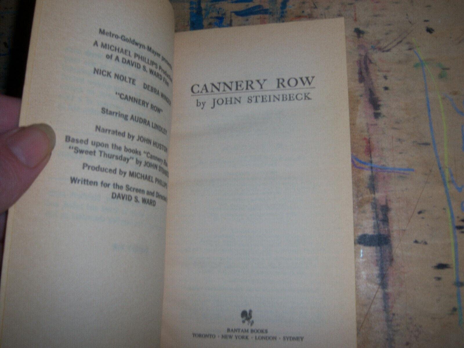 Cannery Row by John Steinbeck | Goodreads