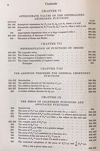 The Theory of Spherical and Ellipsoidal Harmonics. by E. W. Hobson ...