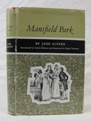 Mansfield Park, 1962, HB, red, macmillan, thomson by Jane Austen ...