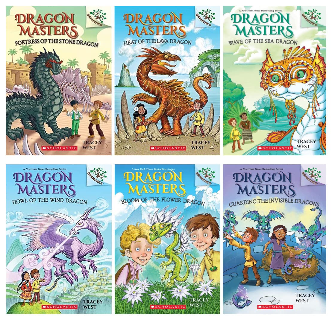 NEW! Dragon Masters Series 6 Books Set (Book17 - 22) by Tracey West | Goodreads