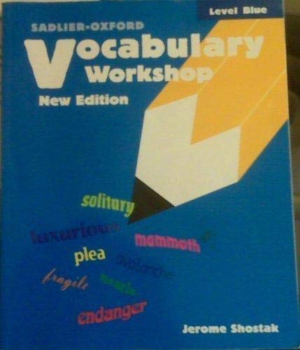Vocabulary Workshop, Level Blue by Jerome Shostak | Goodreads