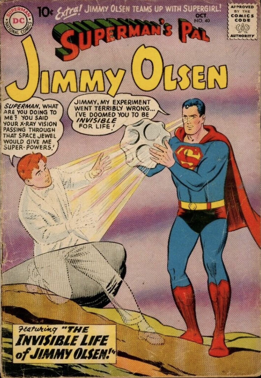 Superman’s Pal, Jimmy Olsen (Vol 1 #40) by Otto Binder | Goodreads