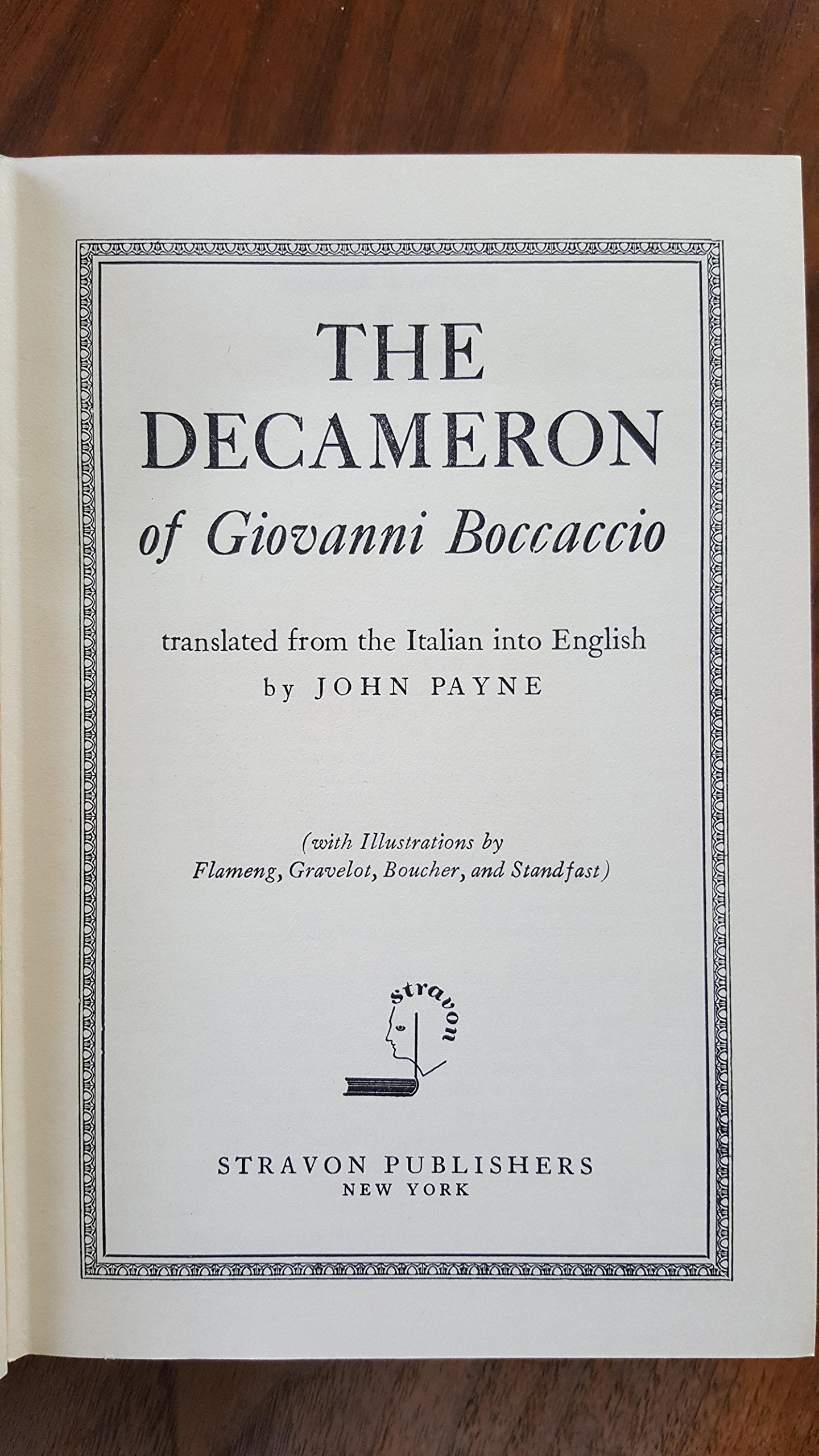 The Decameron of Giovanni Boccaccio by Giovanni Boccaccio | Goodreads