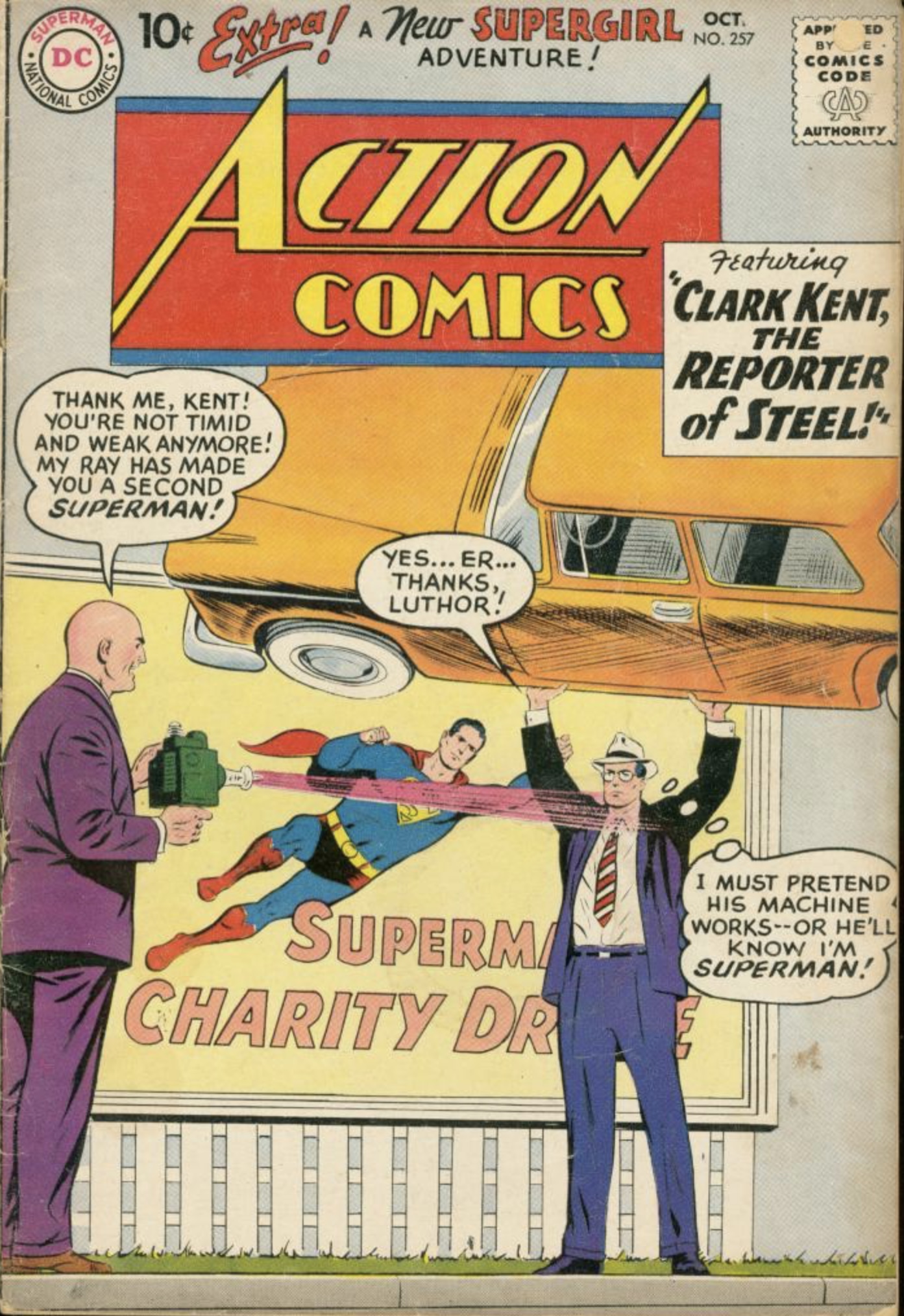 Action Comics (Vol 1, #257) by Otto Binder | Goodreads