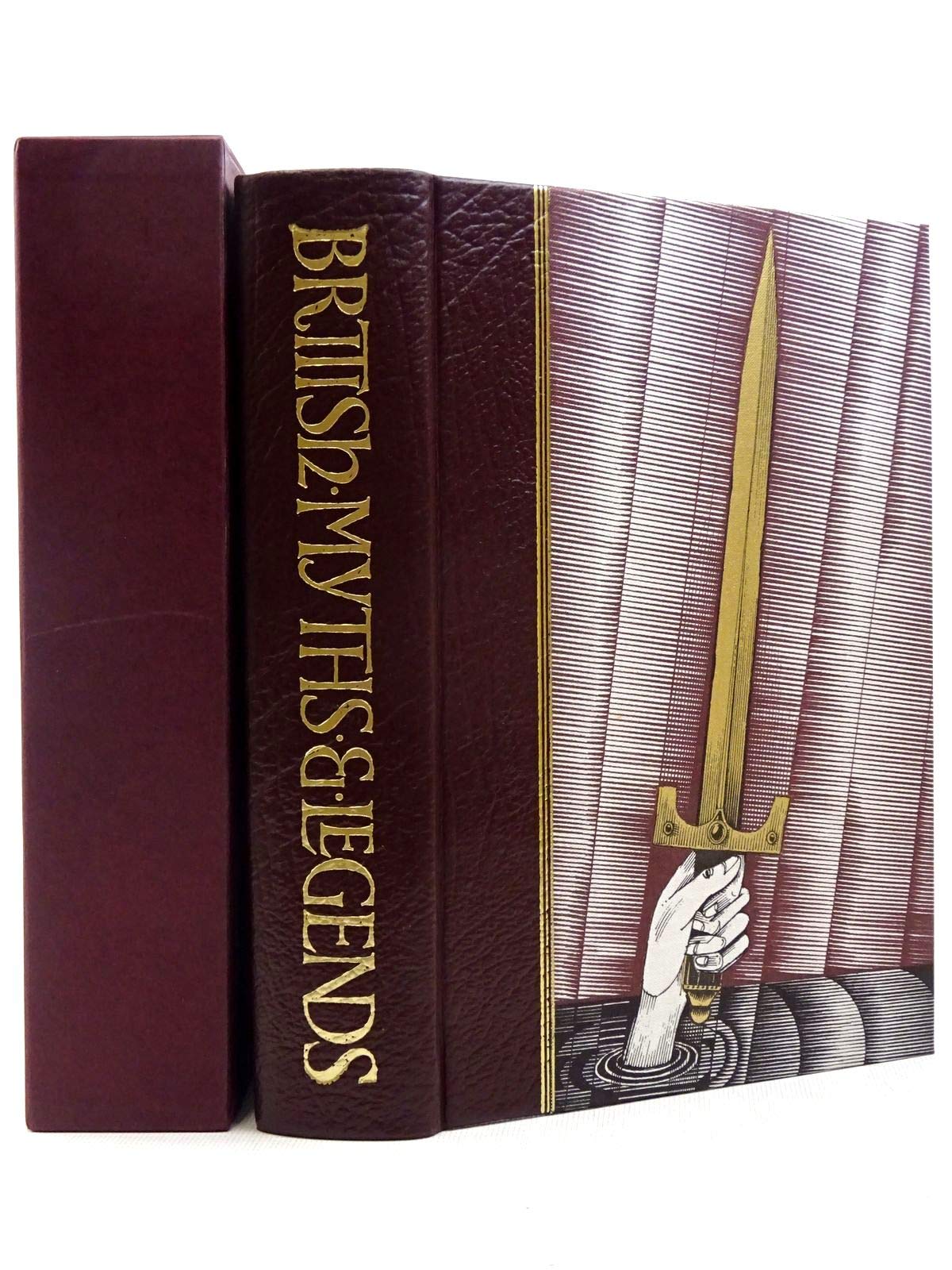 British Myths and Legends (Folio Society 3 Vols) by Richard Barber ...