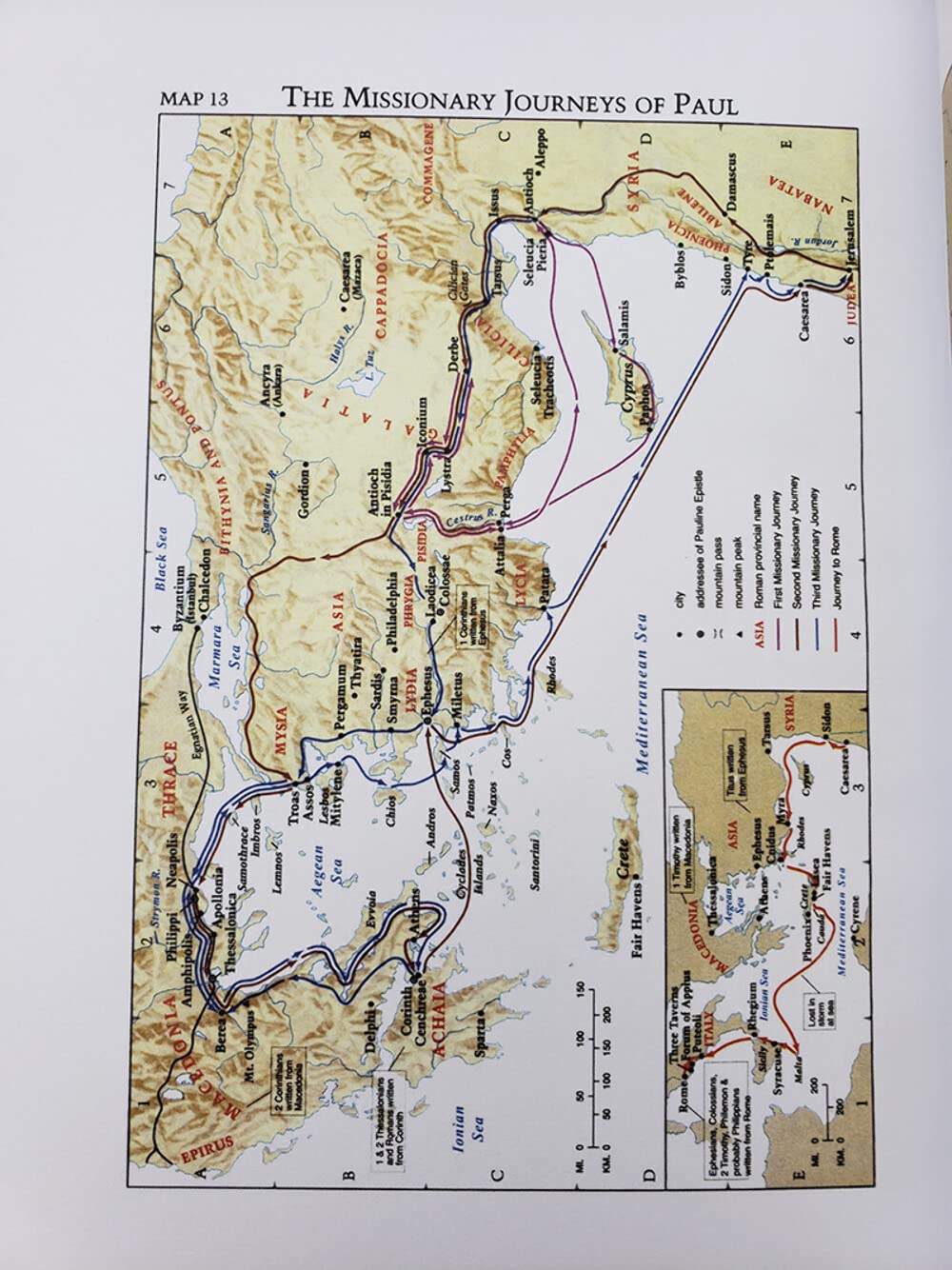 KJV Cameo Wide Margin Reference Bible - Black Calfskin Leather by The ...