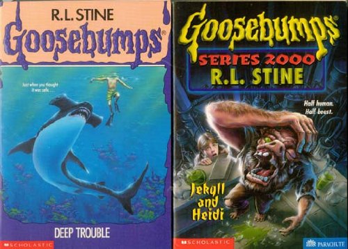 Goosebumps Four Book Pack: Deep Trouble; Jekyll and Heidi; Scream ...