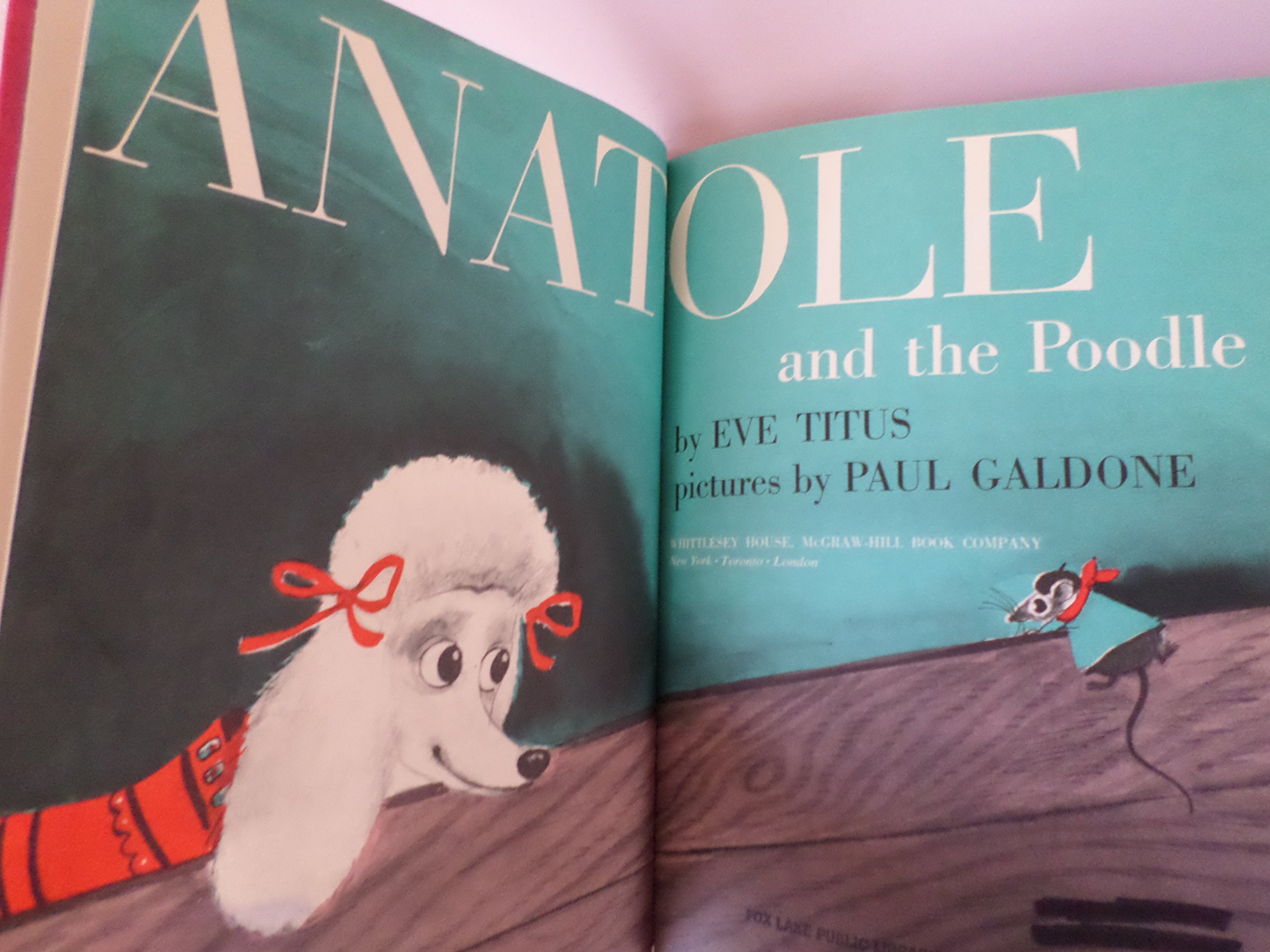 Anatole and the poodle by Eve Titus | Goodreads