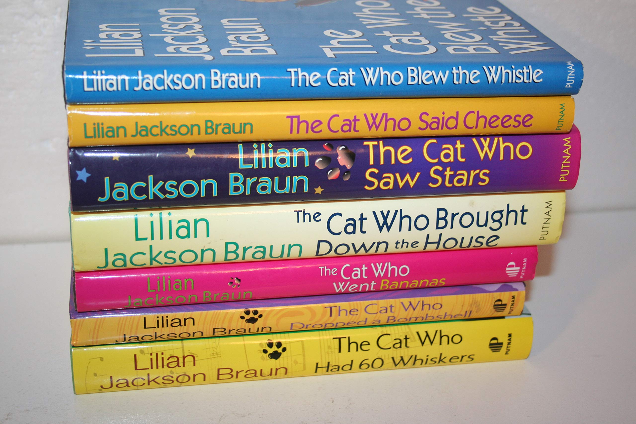 Lillian Jackson Braun 7-title Collection: The Cat Who... 17, 18, 21, 25 ...