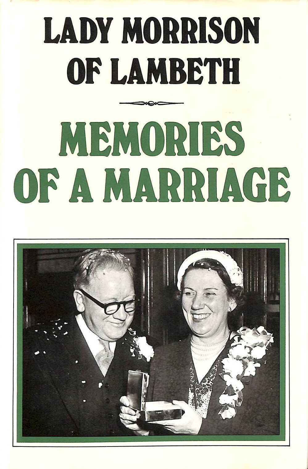 Memories of a marriage by Edith Morrison | Goodreads