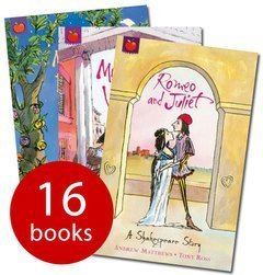 The Shakespeare Stories 16 Book Box Set: Julius Caesar, The Merchant of ...