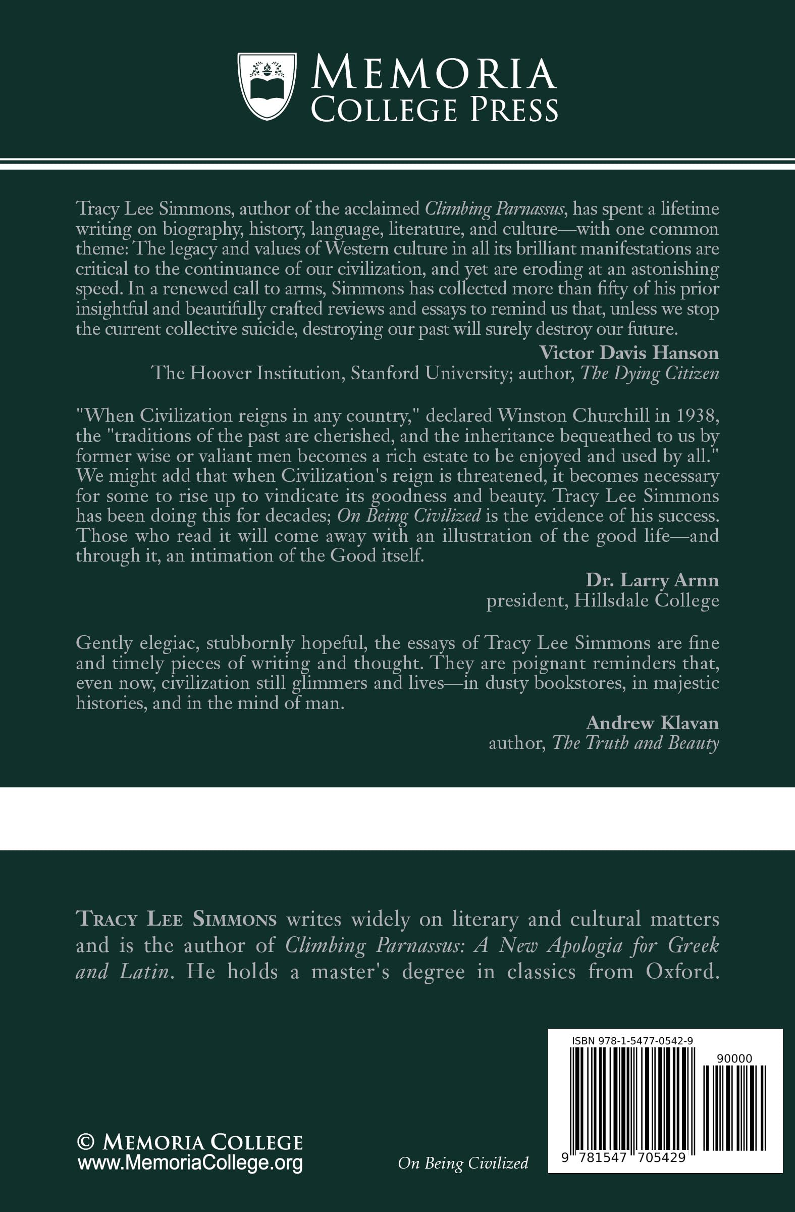 On Being Civilized: A Few Lines Amid the Breakage by Tracy Lee Simmons ...