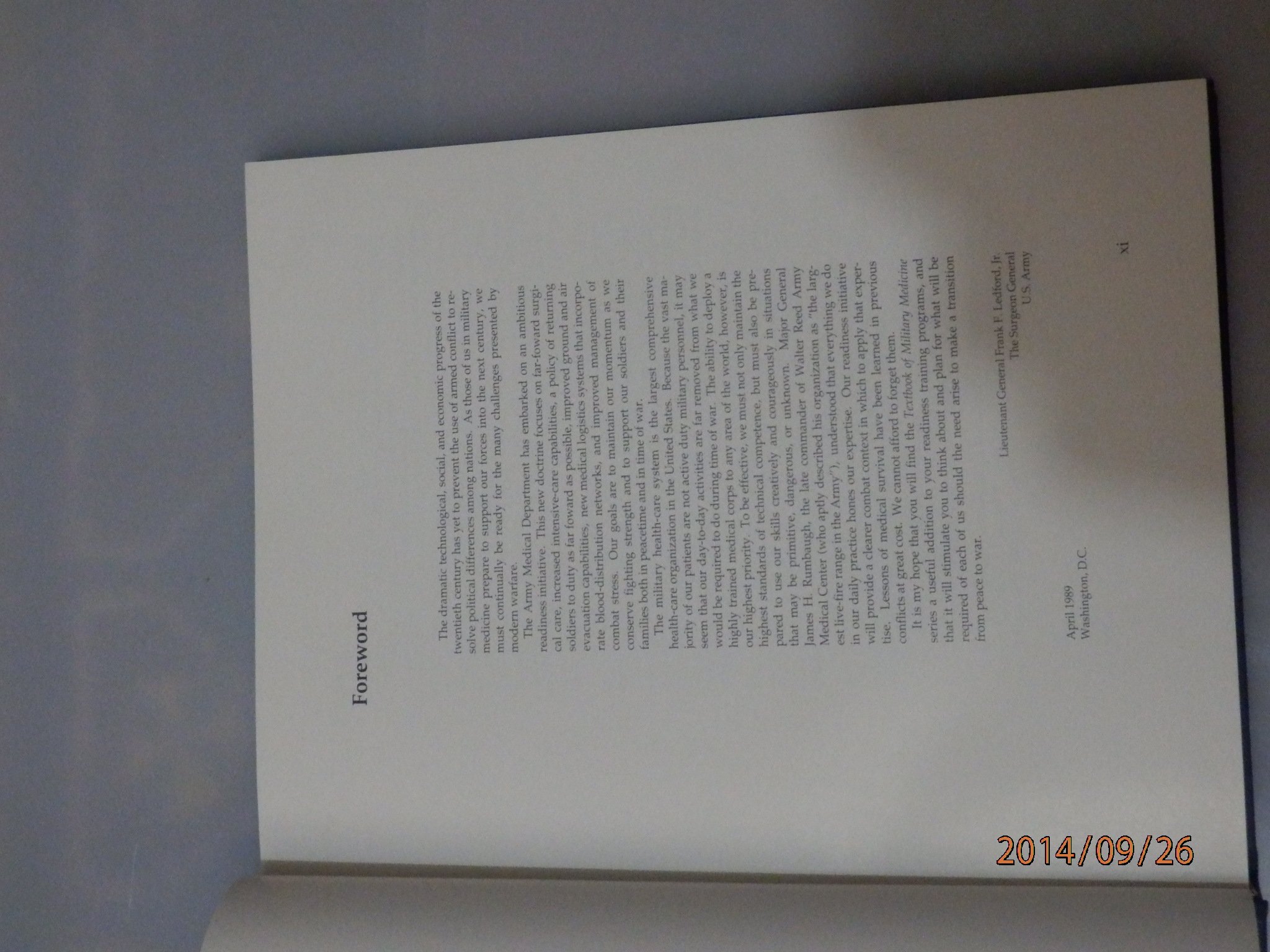 Medical Consequences of Nuclear Warfare: Textbook of Military Medicine ...