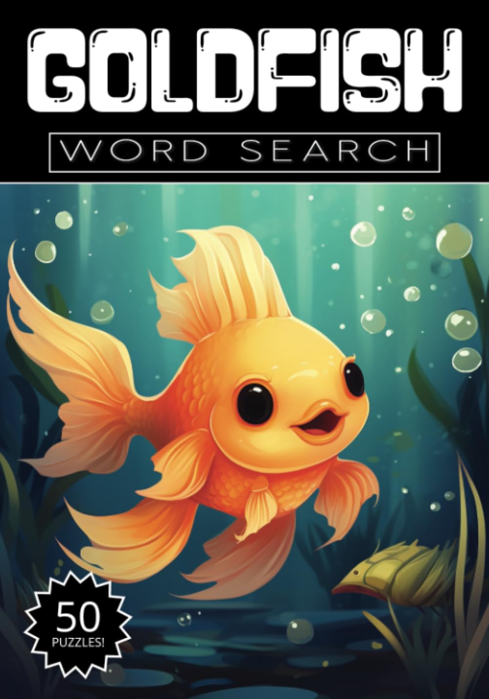 Goldfish Word Search: 50 Animal Puzzles, Word Find, Vocabulary Activity ...