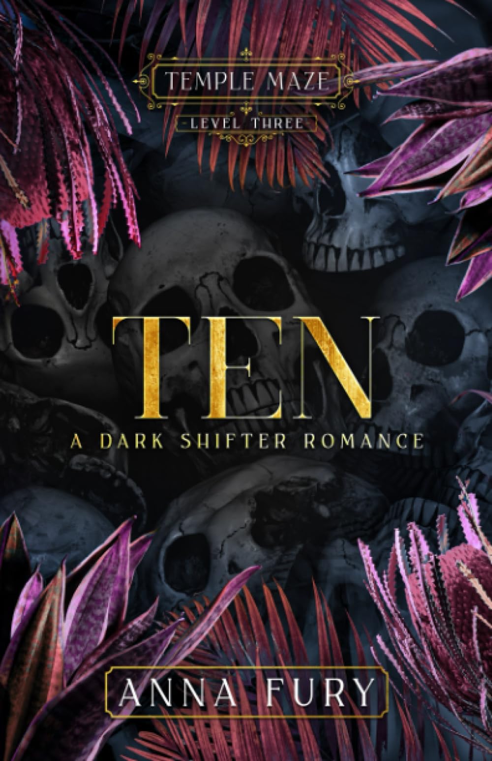 Ten: A Dark Shifter Romance - Discreet Cover by Anna Fury | Goodreads
