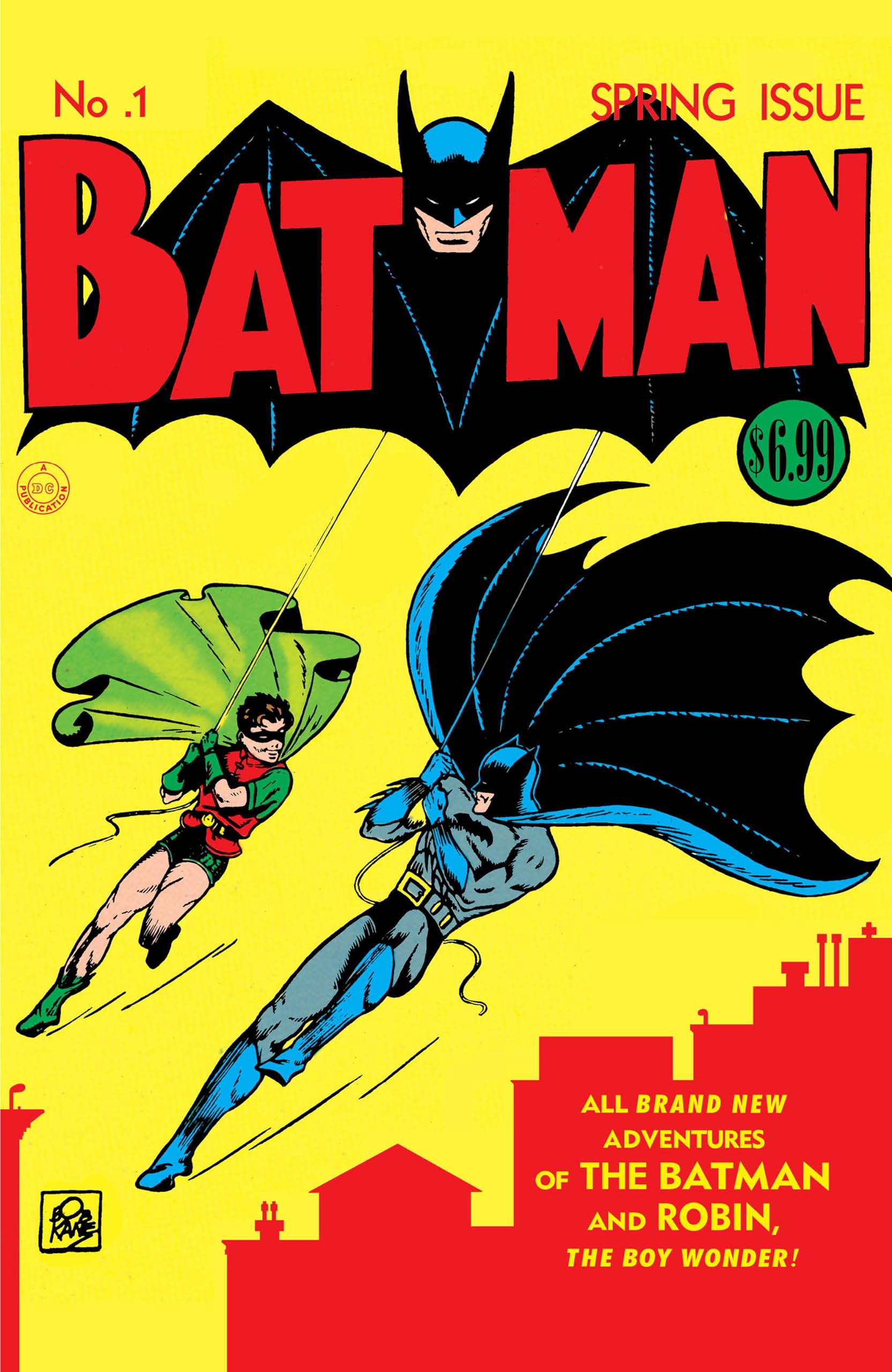 BATMAN #1 FACSIMILE EDITION CVR A BOB KANE & JERRY ROBINSON by Jerry ...