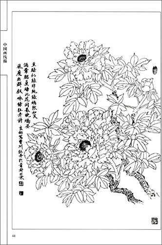 Peony Hua Pu - Chinese line drawing by hao liang bin | Goodreads