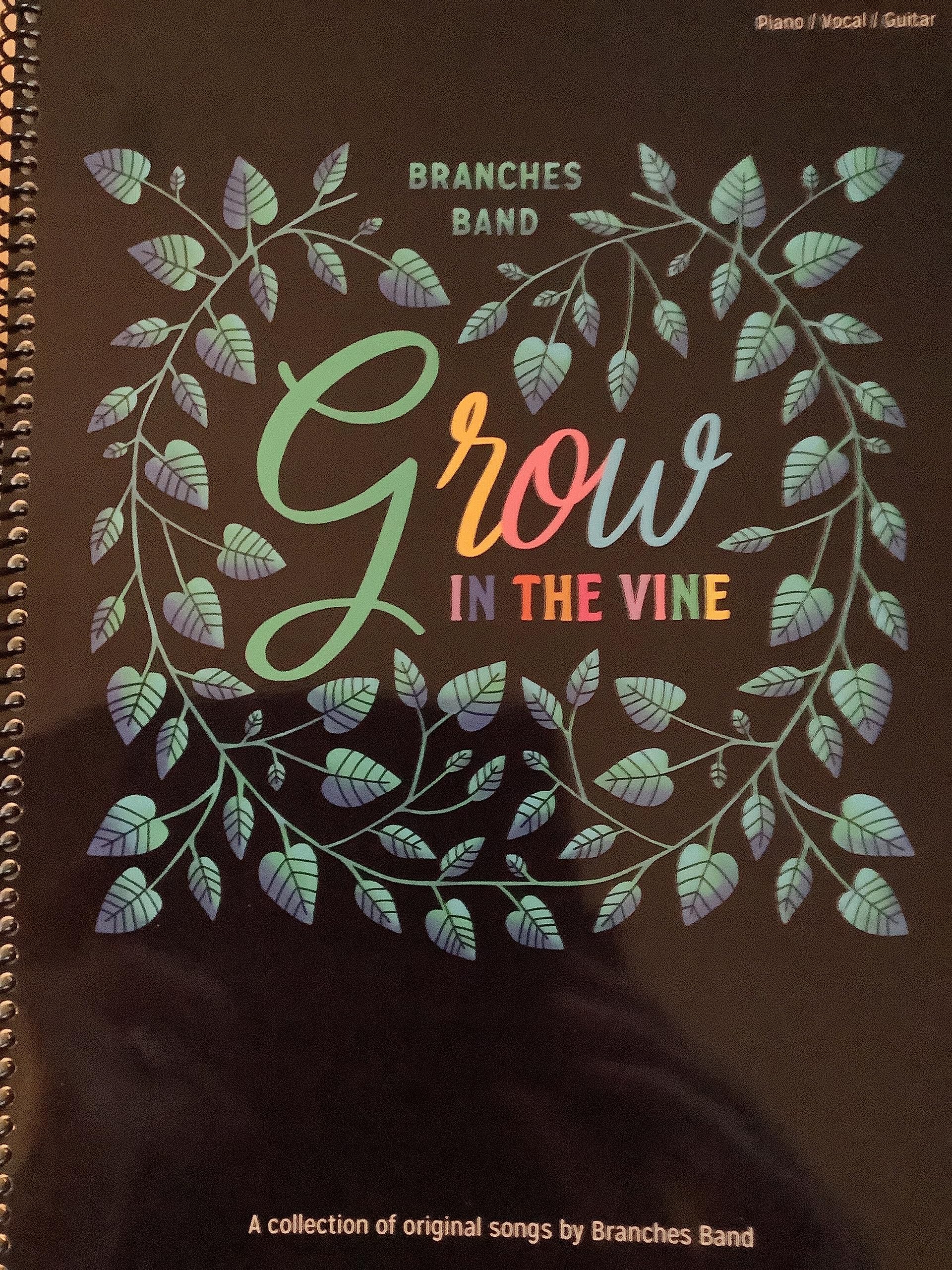 Grow in the Vine - Branches Band (Piano/Vocal/Guitar) by Rachel Braun ...