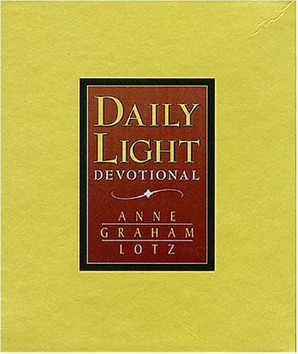 Daily Light Devotional: Tan by Lotz, Anne Graham (1999) Leather Bound ...