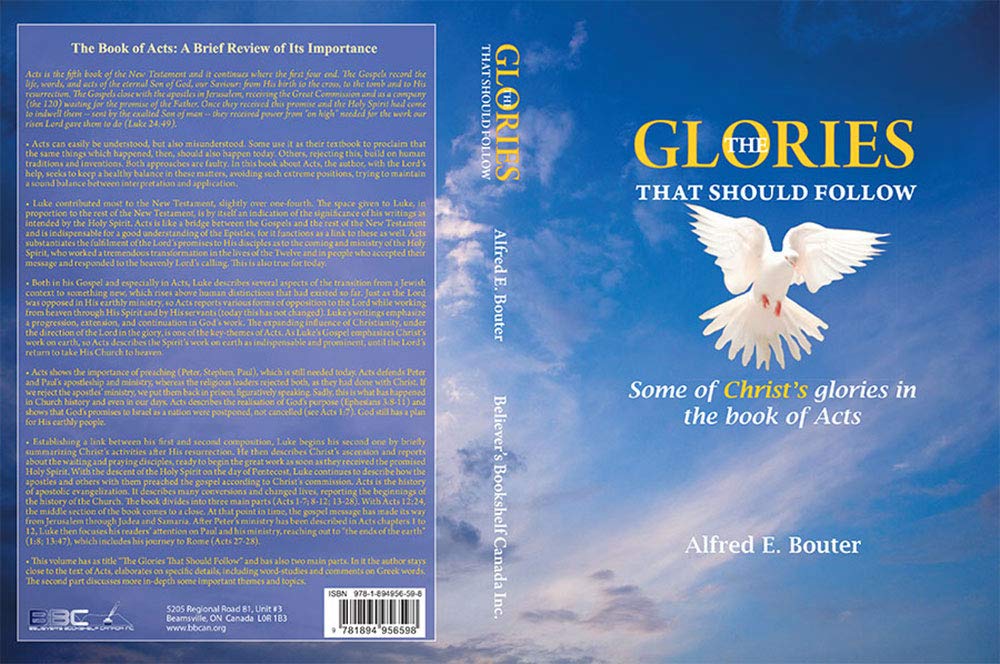 THE GLORIES THAT SHOULD FOLLOW by A. E. BOUTER | Goodreads