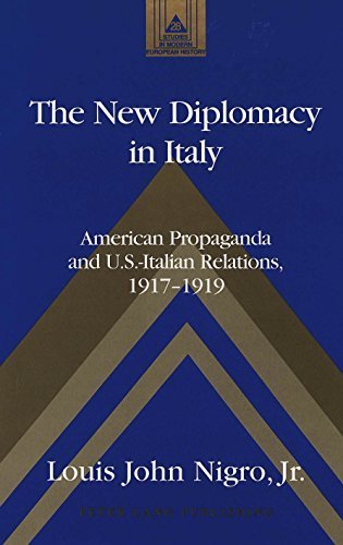 The New Diplomacy In Italy: American Propaganda and U.S.-Italian ...