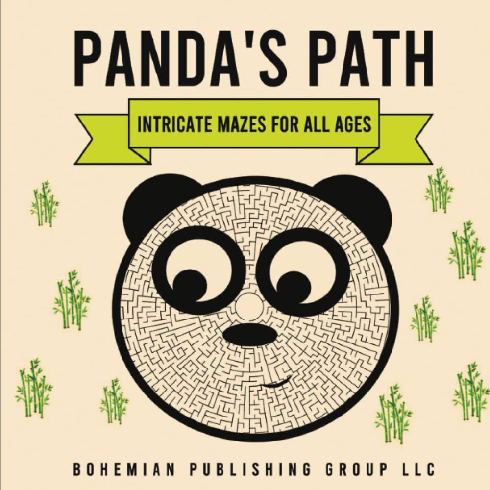 Panda's Path: Intricate Mazes For All Ages by Bohemian Publishing Group ...
