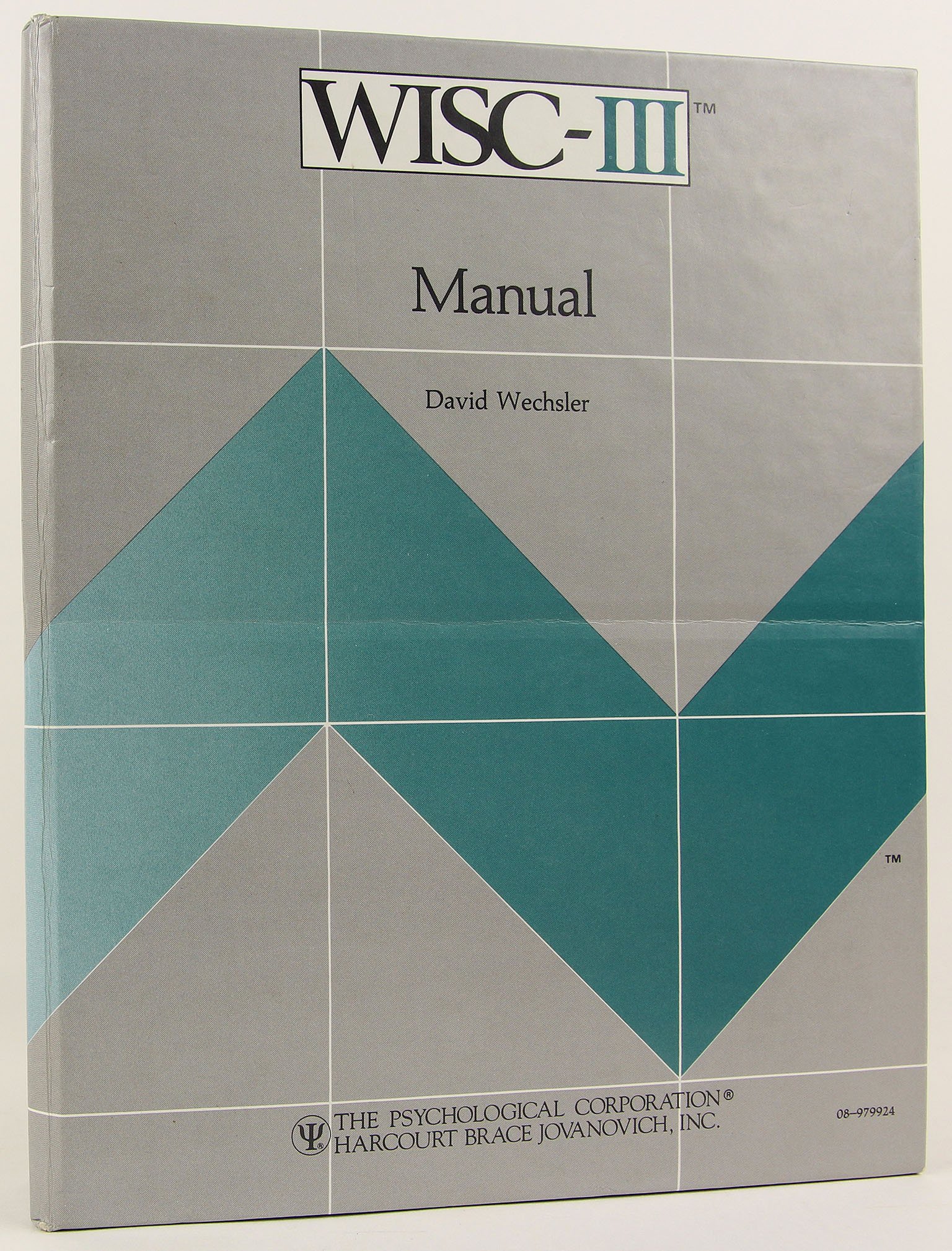 WISC-III Wechsler Intelligence Scale for Children-Third Edition Manual ...