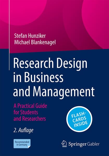 Research Design in Business and Management: A Practical Guide for ...
