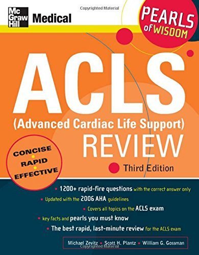 ACLS (Advanced Cardiac Life Support) Review: Pearls of Wisdom, Third Edition 3rd Edition by ...