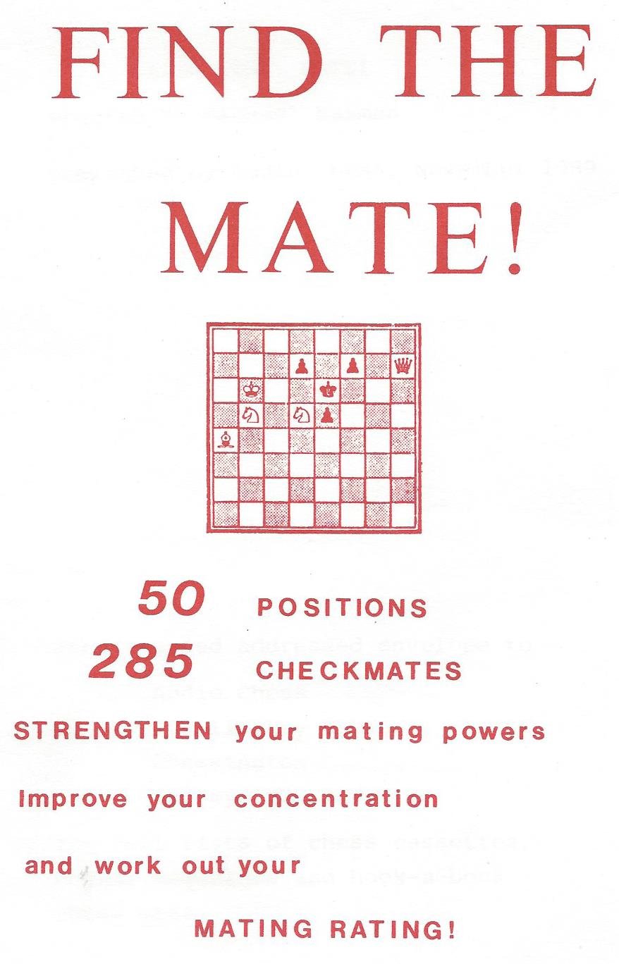 Find the Mate! by Michael Basman | Goodreads