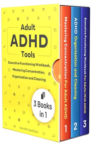 Adult ADHD Tools (3 books in 1) Executive Functioning Workbook ...