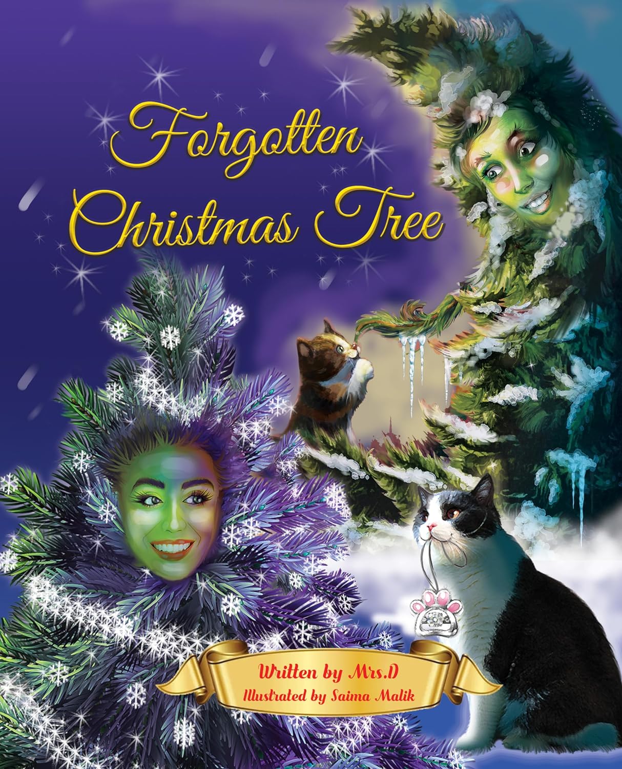 Forgotten Christmas Tree by Mrs. D. | Goodreads