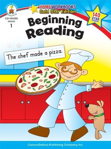 Beginning Reading, Grade 1: Gold Star Edition (Home Workbooks) by by ...