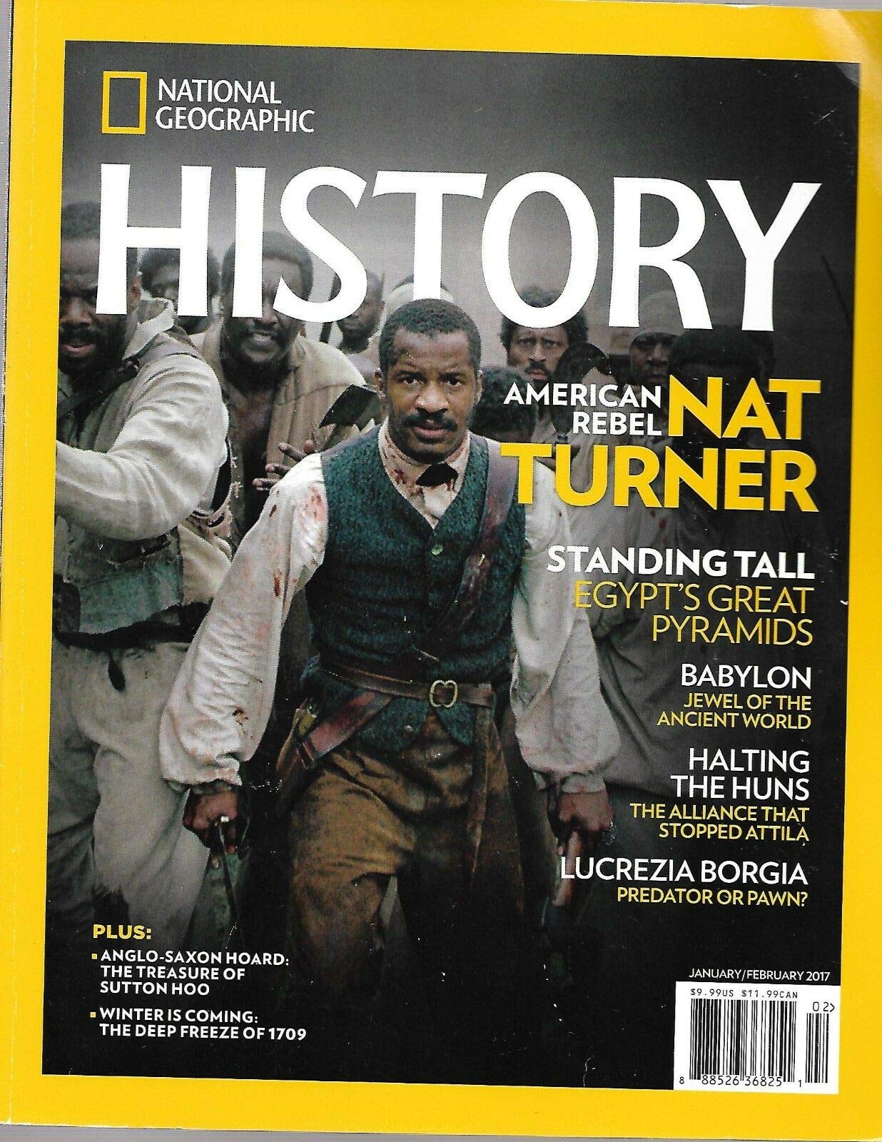 NATIONAL GEOGRAPHIC HISTORY MAGAZINE JAN/FEB 2017, AMERICAN REBEL NAT ...