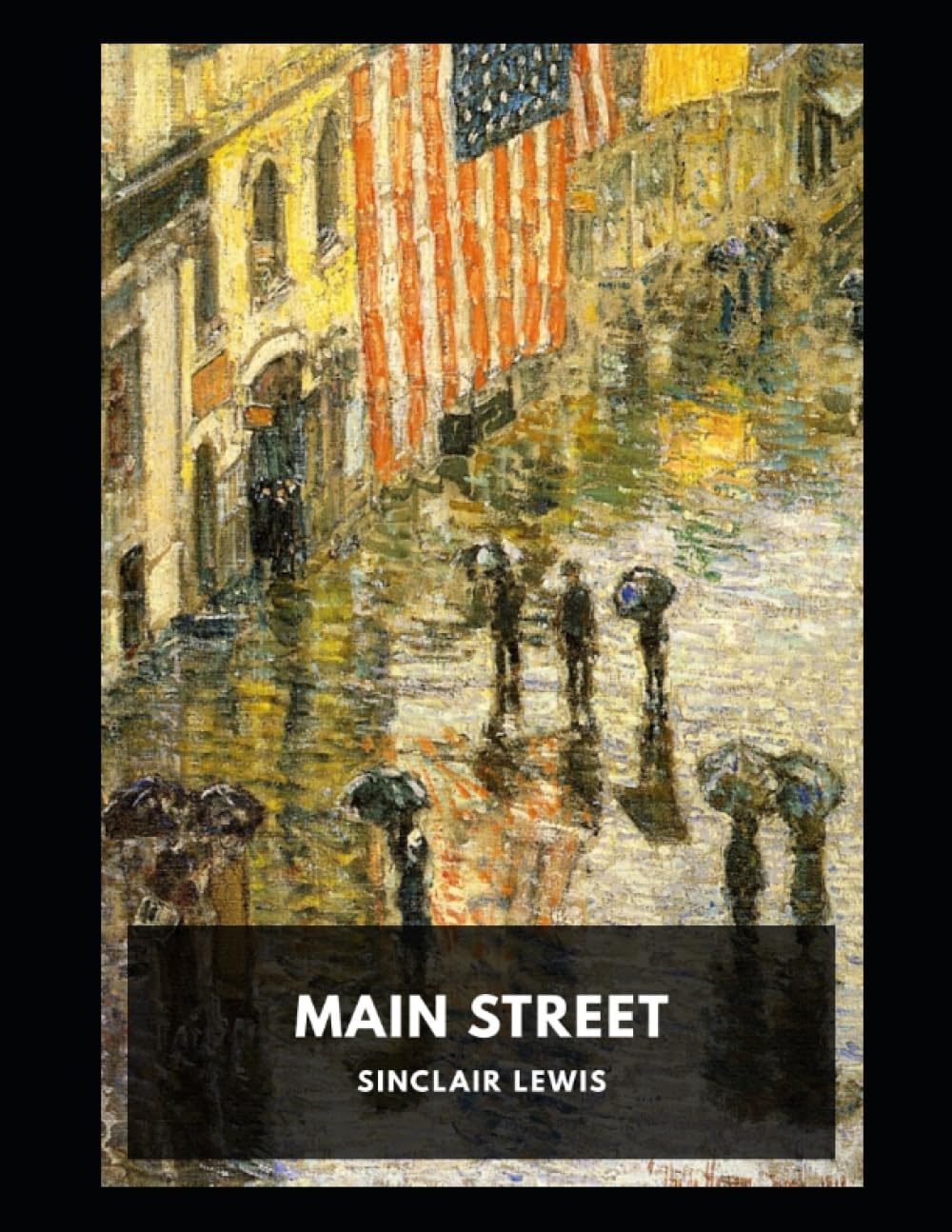 Main Street: Large print Excellent description of small town life Full ...