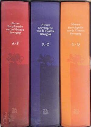 Nieuwe Encyclopedie van de Vlaamse Beweging by Reginald de Schryver ...