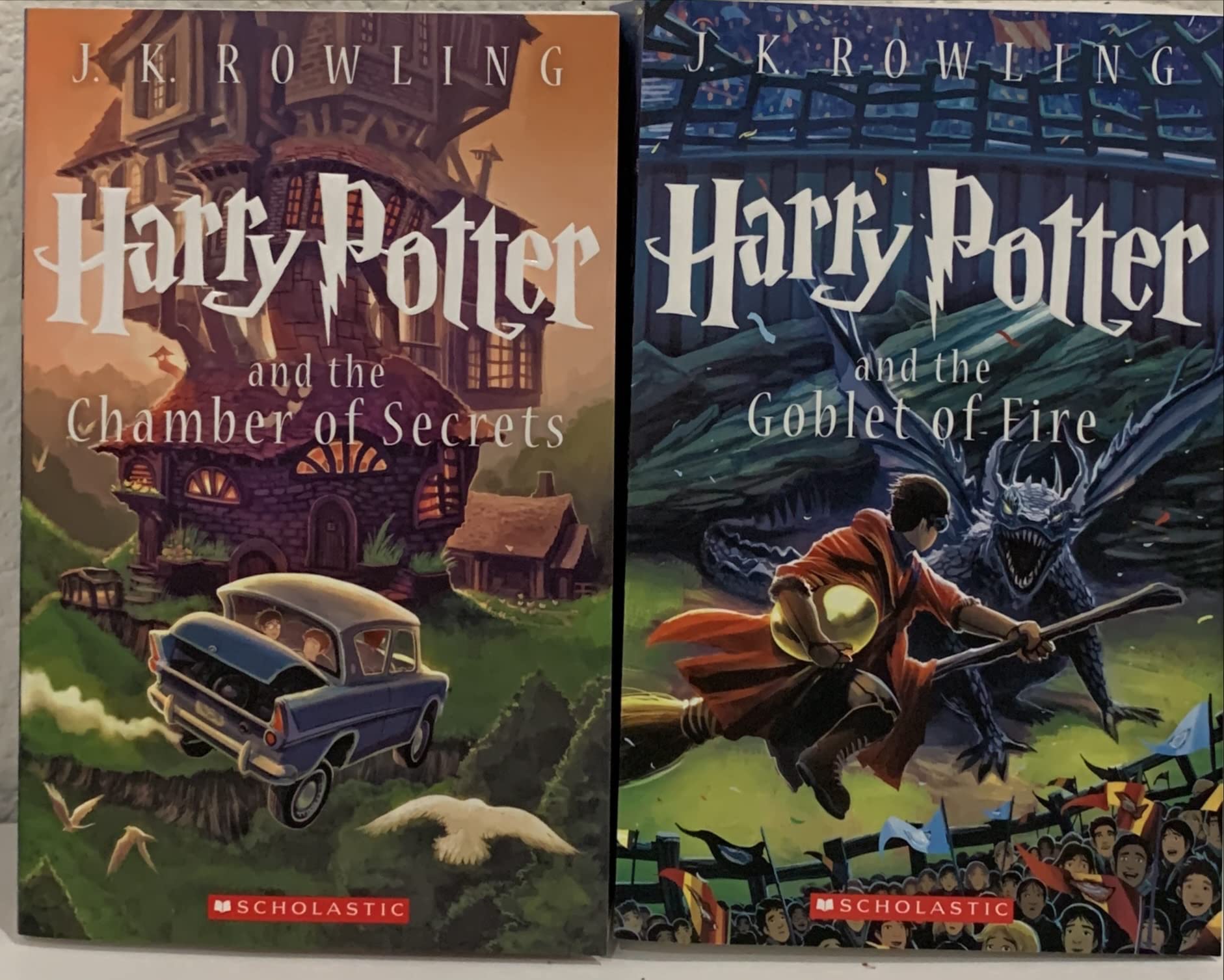 J.K. Rowling's Harry Potter Scholastic Special Edition 2-Book ...