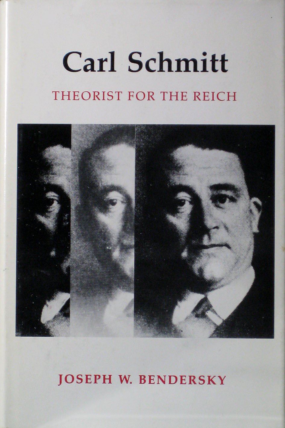 Carl Schmitt: Theorist for the Reich by Joseph W. Bendersky | Goodreads