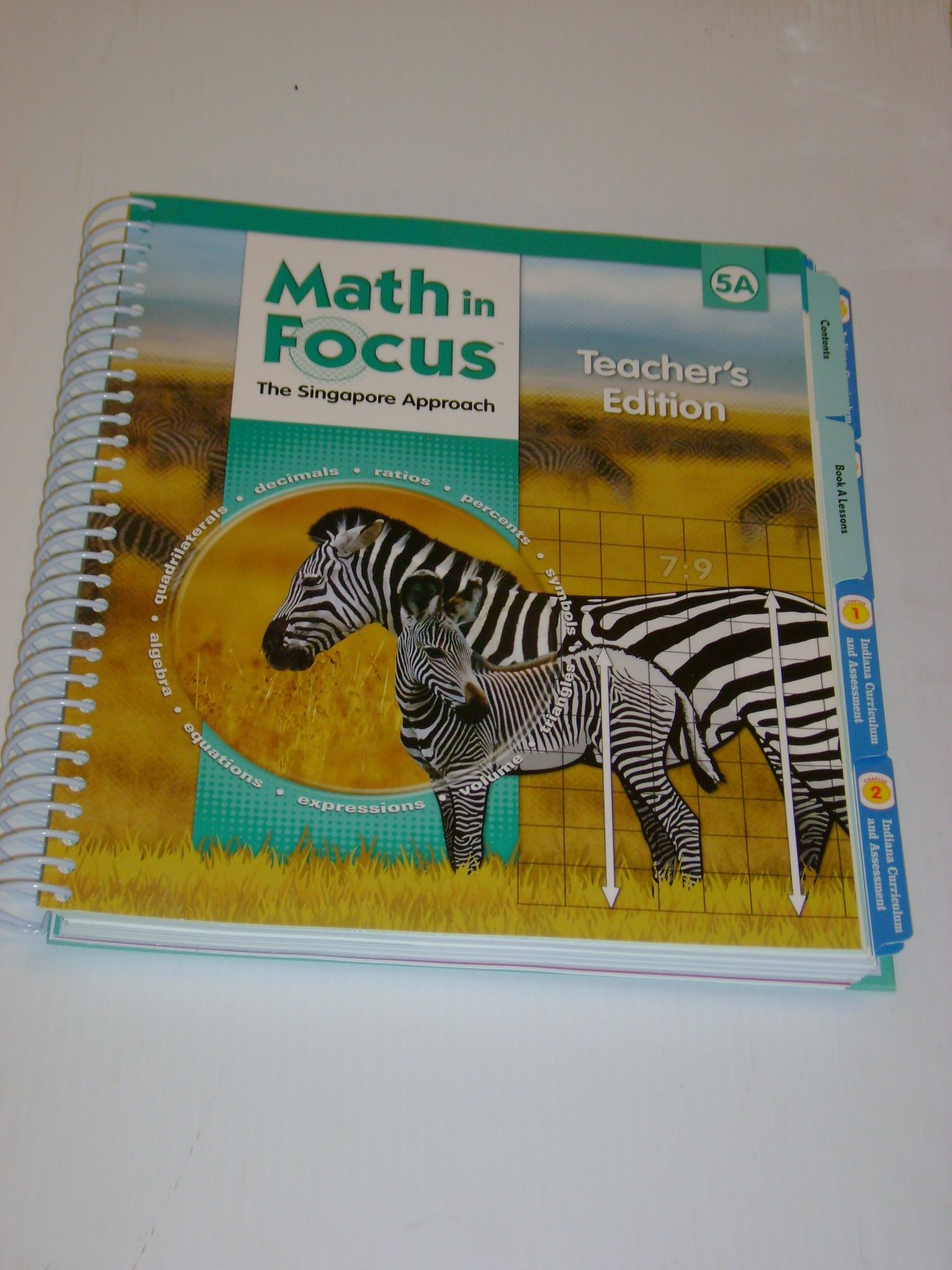 Math in Focus: Singapore Math Grade 5: Teacher's Edition by Great ...