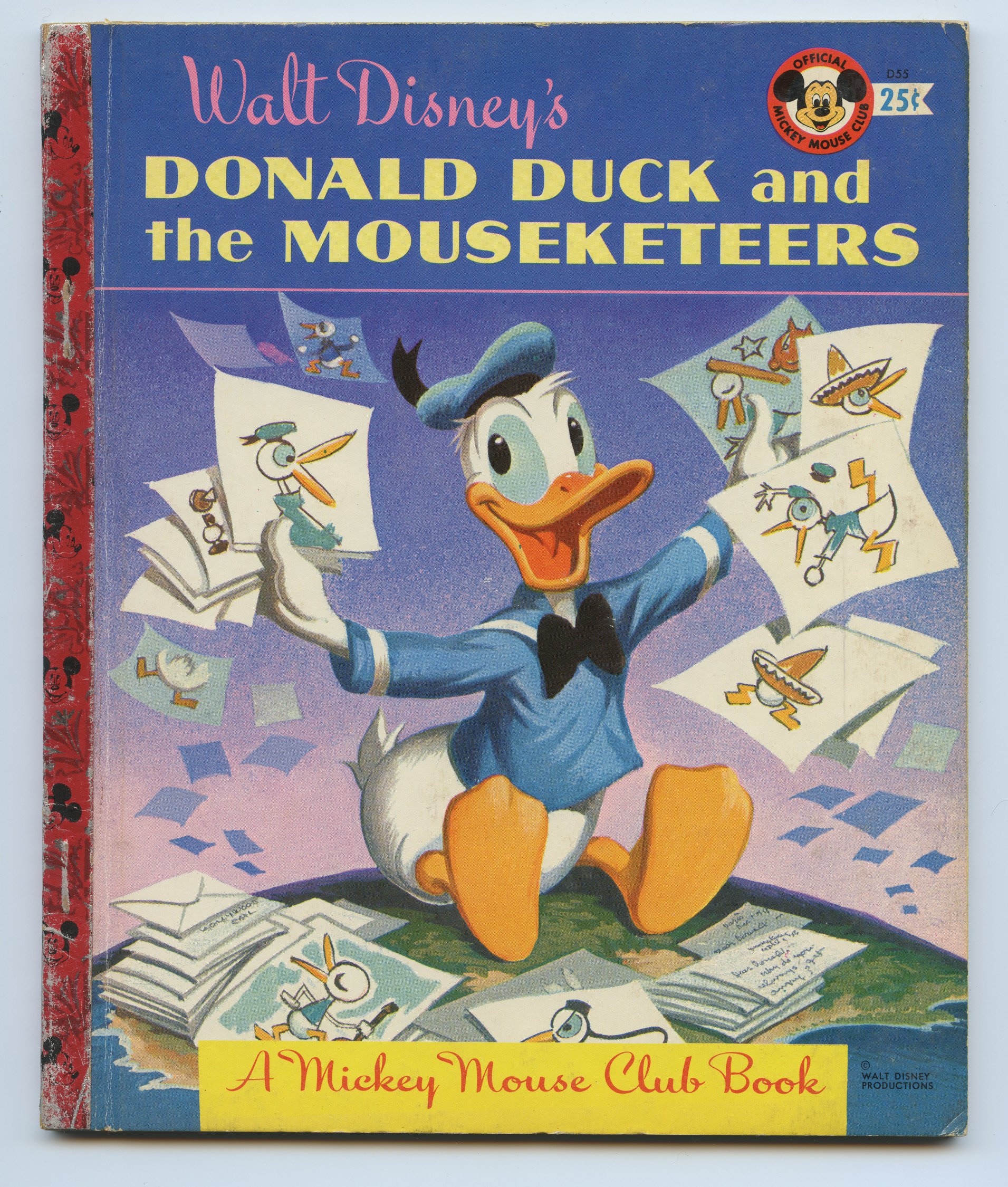 DONALD DUCK AND THE MOUSEKETEERS: A Mickey Mouse Club Book by Annie ...