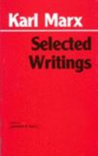 Marx: Selected Writings by Karl Marx | Goodreads