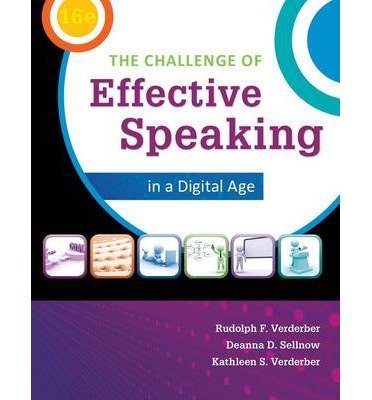 BY Verderber, Rudolph F ( Author ) [{ The Challenge of Effective ...