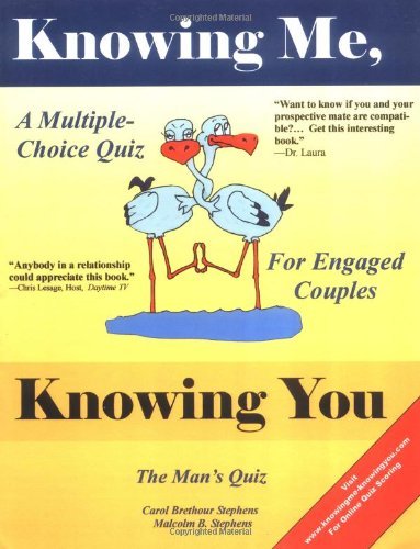 Knowing Me, Knowing You: A Multiple-Choice Quiz for Engaged Couples by ...