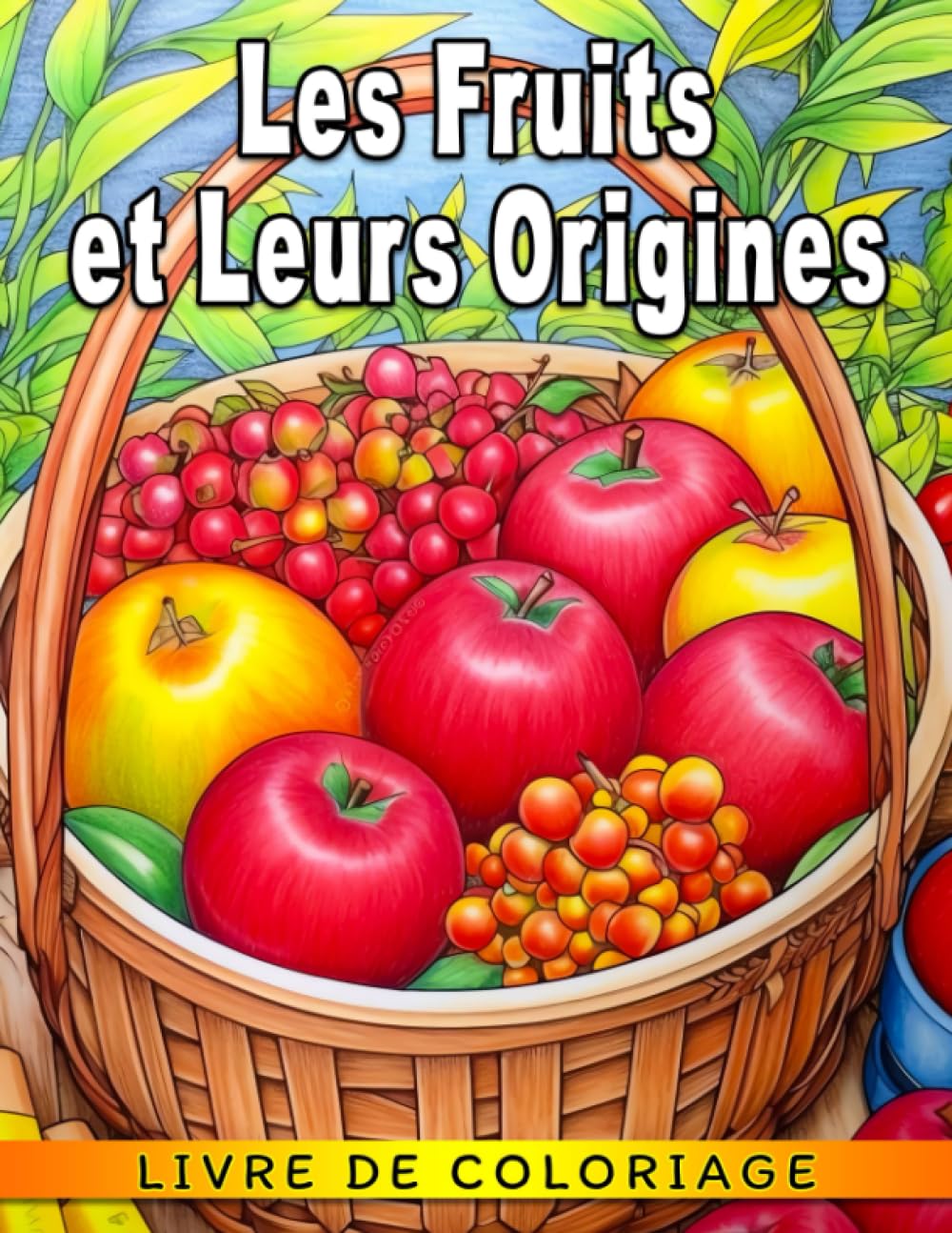 Livre de coloriage Les Fruits et Leurs Origines: Un livre de coloriage ...